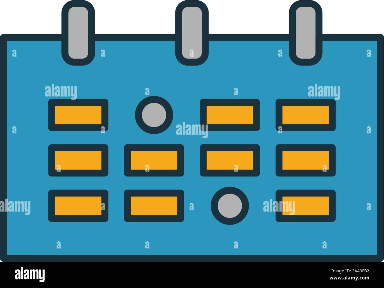 Event Calendar icon. Simple element from smm icons collection. Creative ...
