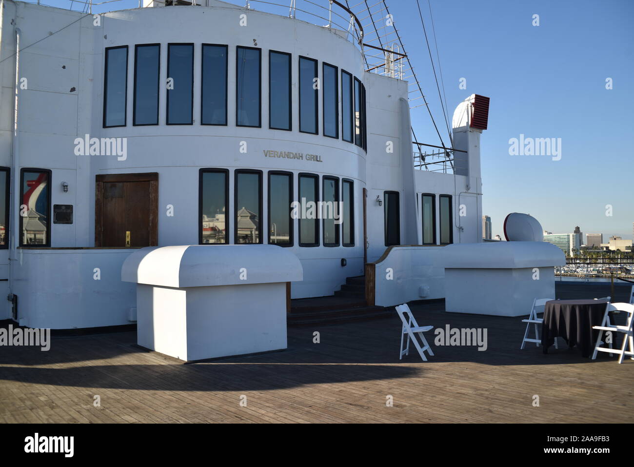 Queen mary long beach first class hi-res stock photography and images ...