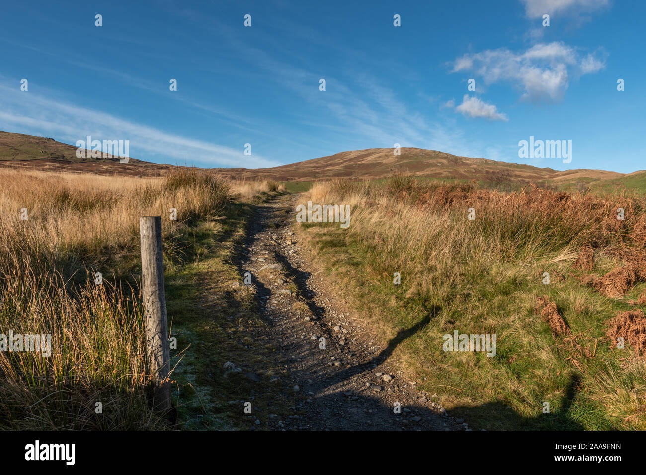 Track to Sallows in Kentmere Cumbria Stock Photo - Alamy
