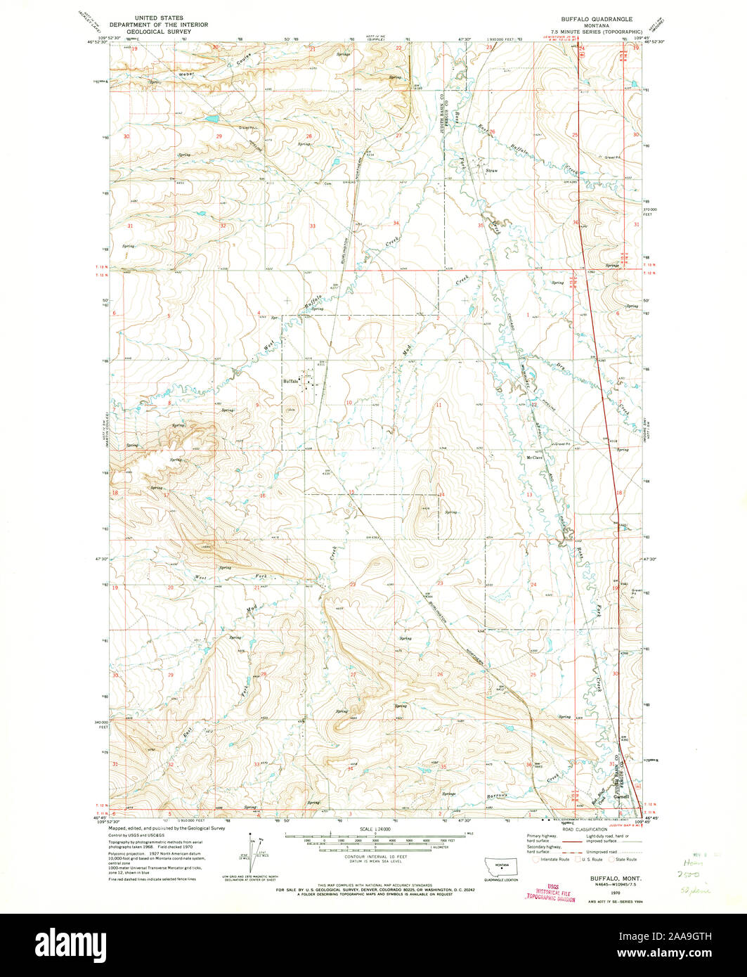 Mt buffalo 1970 hi-res stock photography and images - Alamy