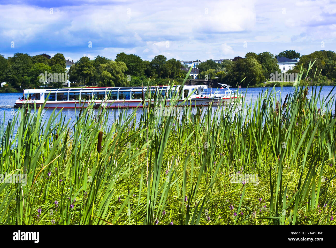 Hamburg Alster Lake Tourism in Germany Stock Photo - Alamy