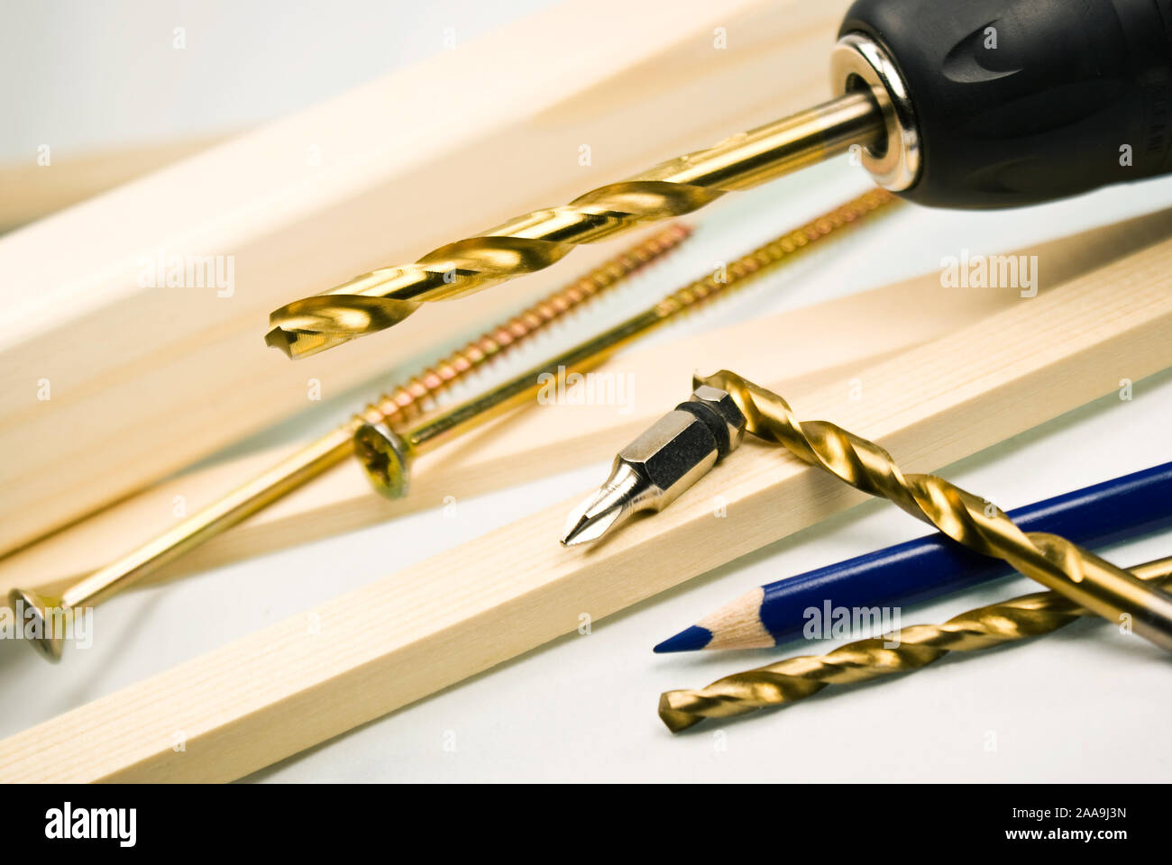 Close up handcraft tools materials hi-res stock photography and images ...