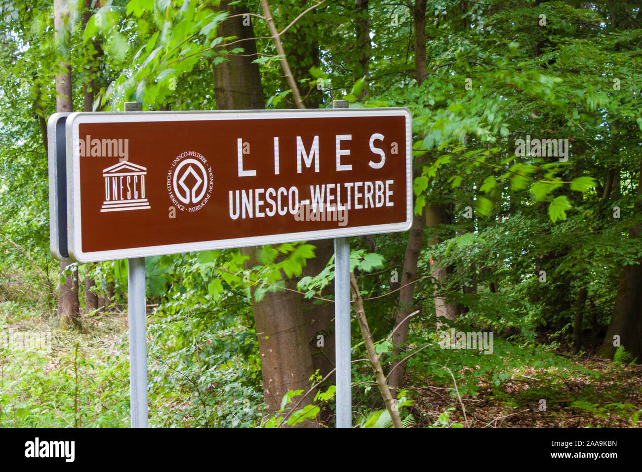 Frontier line of Romans Empire in Germany and German: World Heritage ...