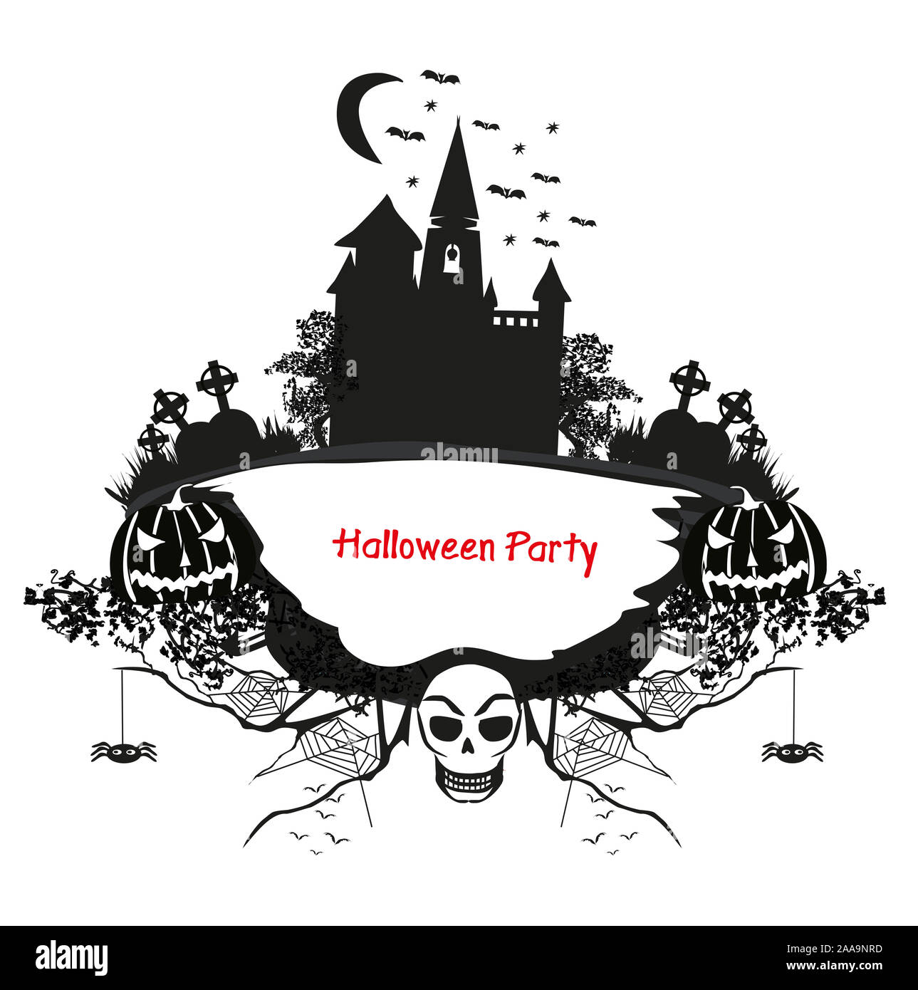 Night trees magic Cut Out Stock Images & Pictures - Alamy