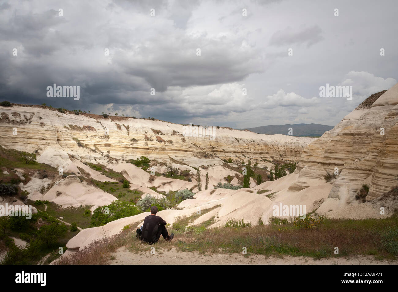 pinnacles and rock formations at Cappadocia Stock Photo - Alamy