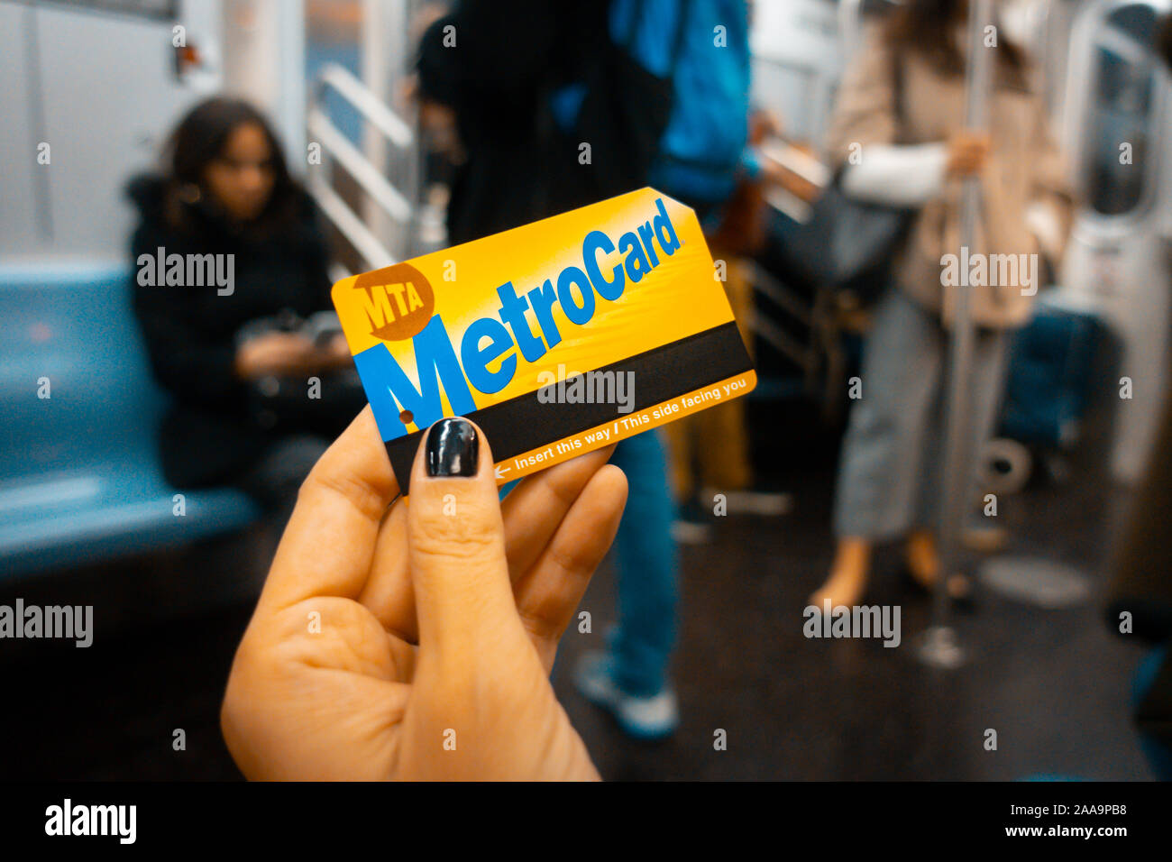 Metrocard hi-res stock photography and images - Alamy
