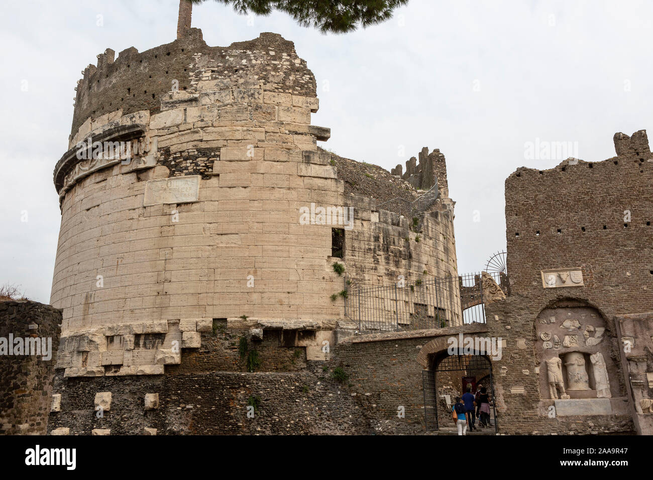 Tomb of caecilia metella hi-res stock photography and images - Alamy