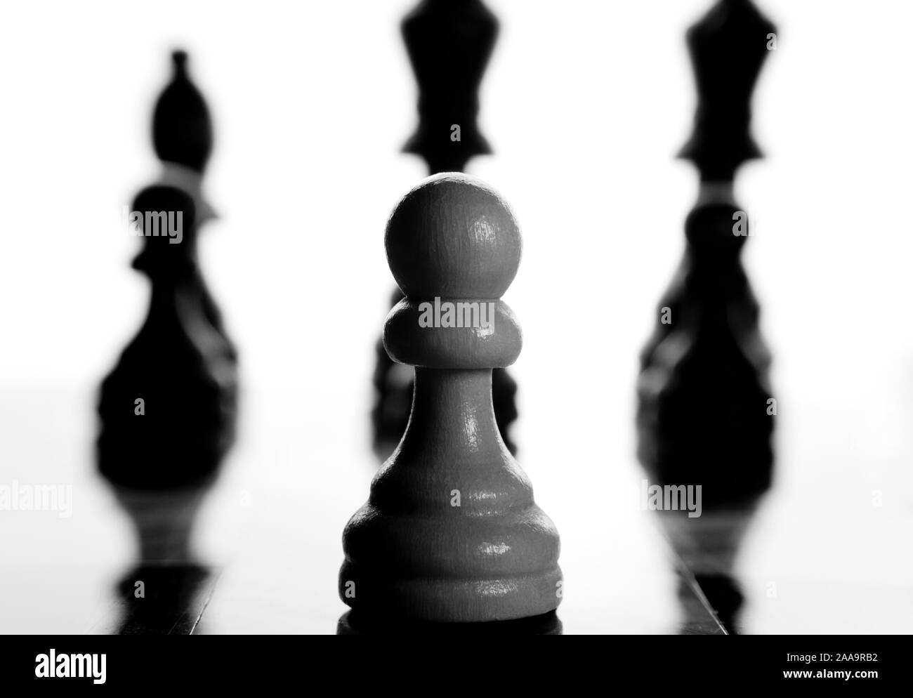 Chess Board and Pieces Stock Photo - Alamy