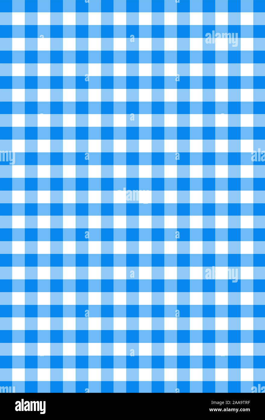 Blue Checkered Design