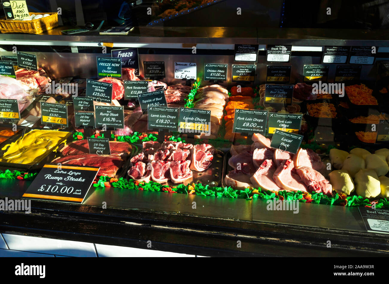 Butchers Shop Window High Resolution Stock Photography and Images - Alamy