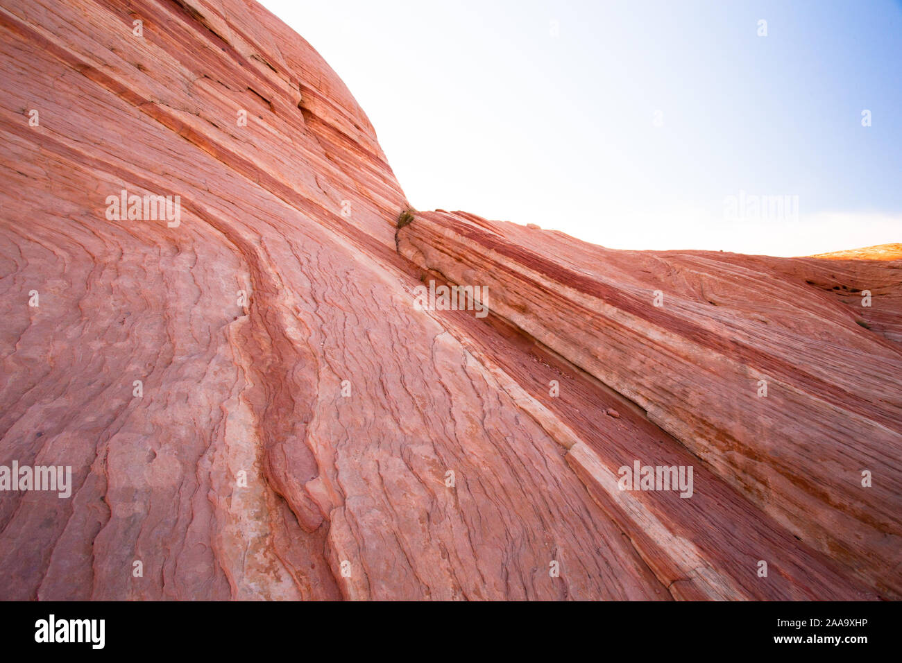 Geologic Rock Formations Valley of Fire State Park Nevada USA Stock ...