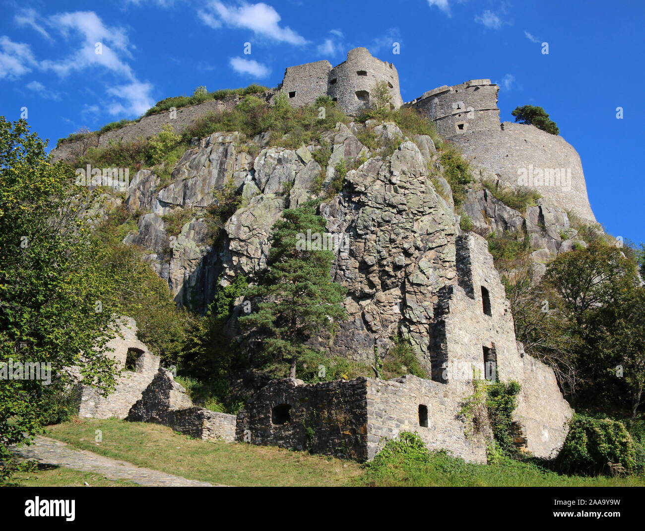 Hohentwiel fortress ruins hi-res stock photography and images - Alamy