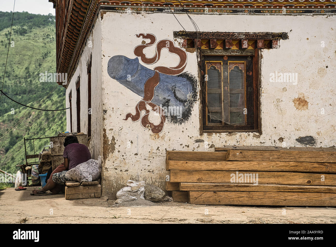 Phallic Symbol Bhutan High Resolution Stock Photography and Images - Alamy