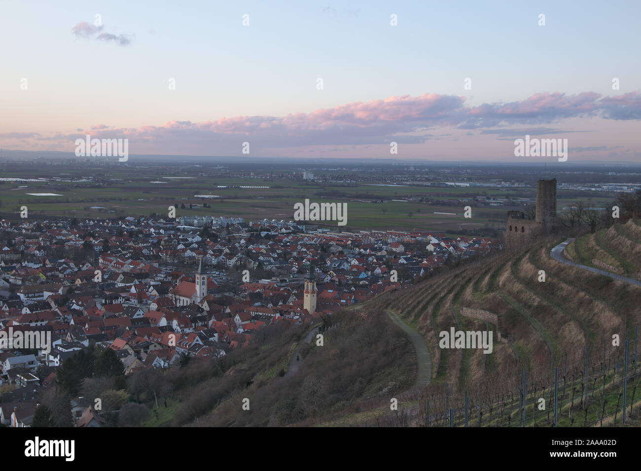 Strahlenburg in Schriesheim Stock Photo - Alamy
