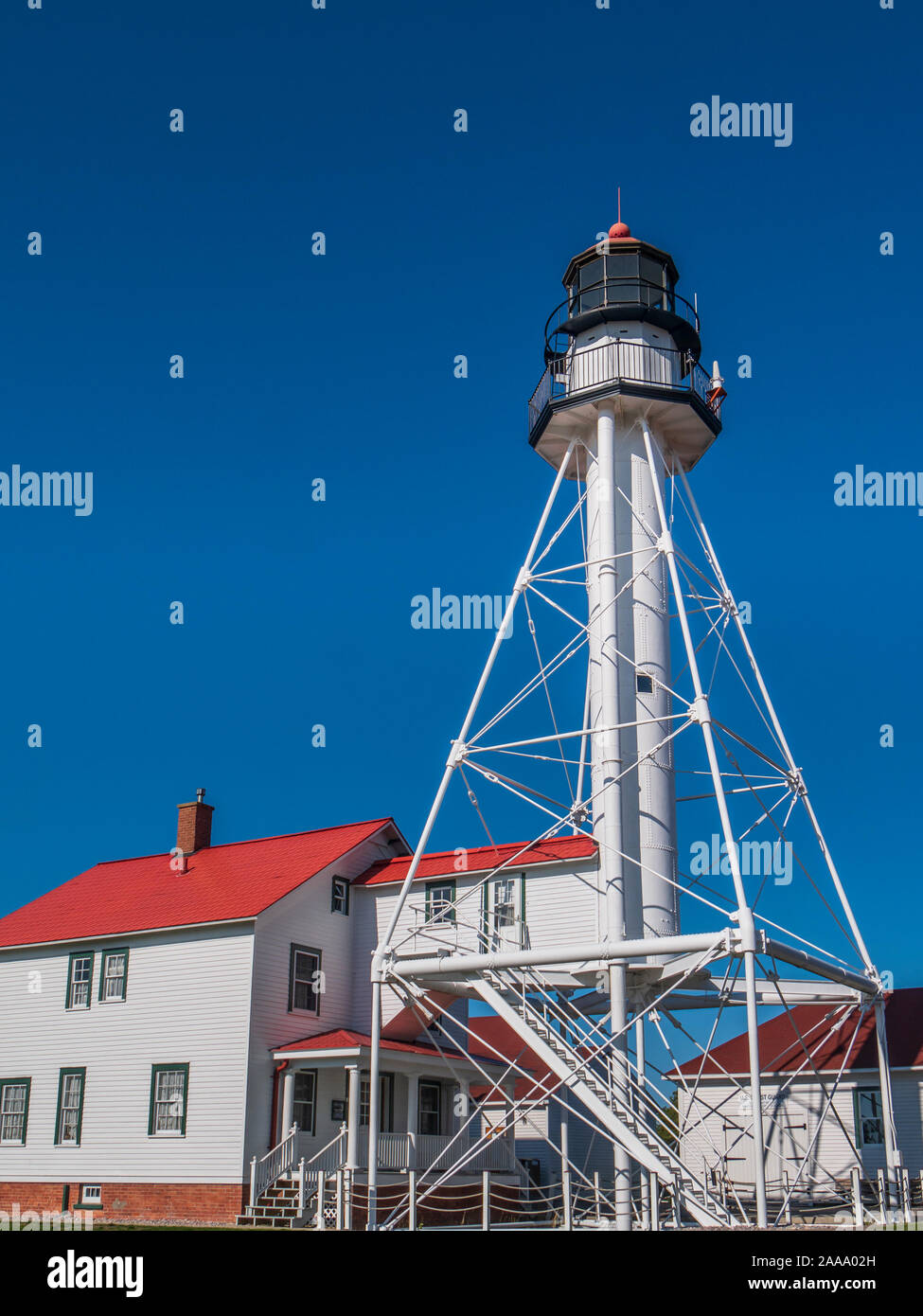 Whitefish Point Lighthouse, Great Lakes Shipwreck Museum, Paradise ...