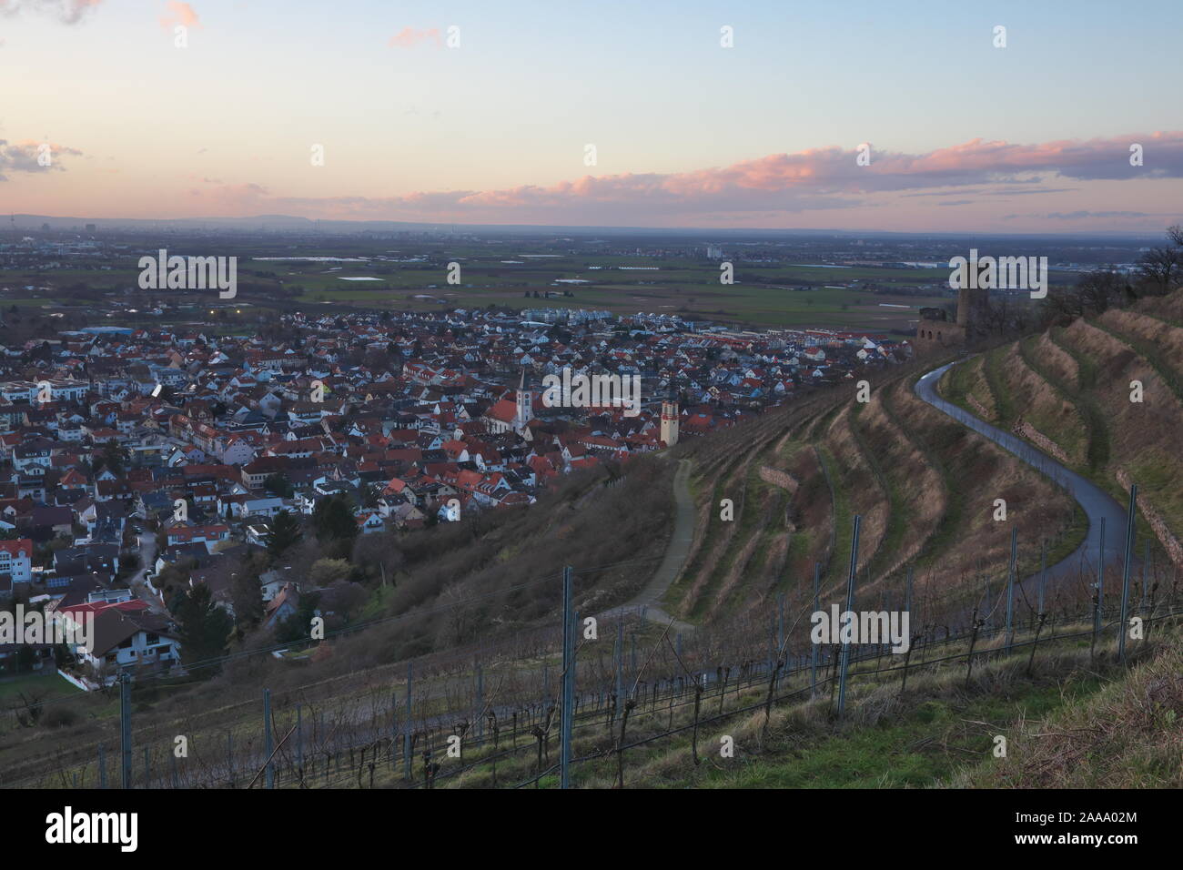 Strahlenburg in Schriesheim Stock Photo - Alamy