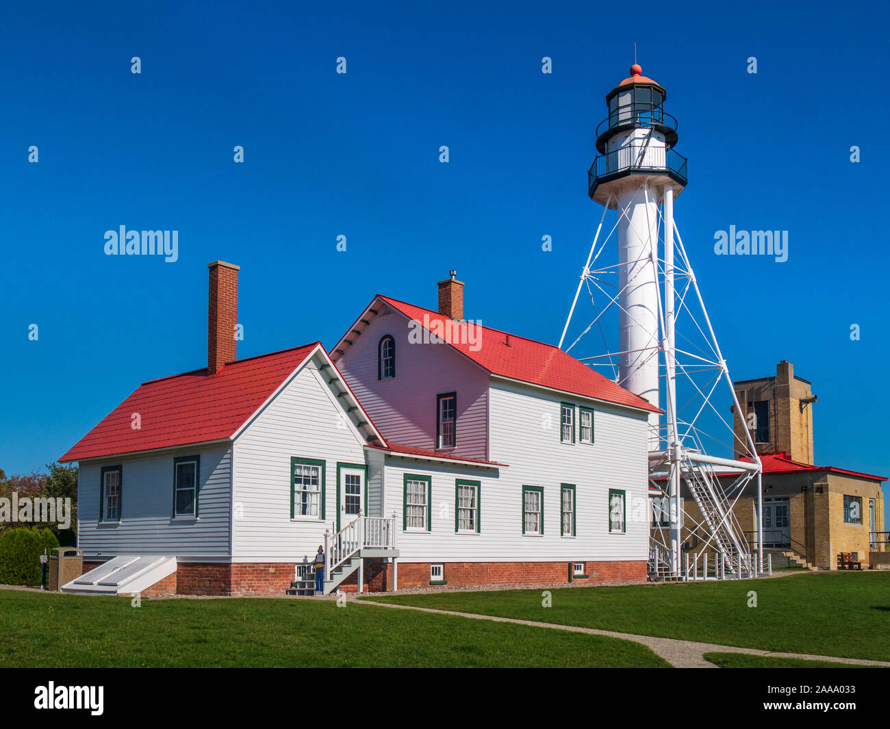 Whitefish Point Lighthouse, Great Lakes Shipwreck Museum, Paradise ...