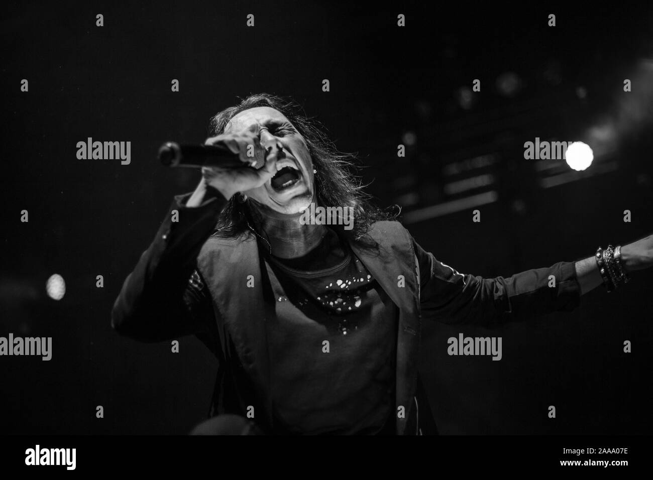 Lacuna coil live at o2 ritz Manchester november 2019 Stock Photo - Alamy