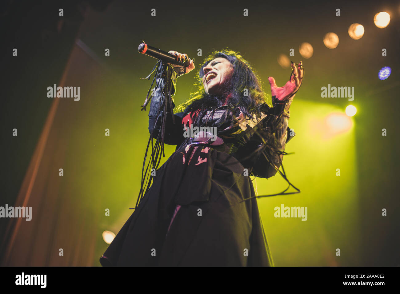Lacuna coil live at o2 ritz Manchester november 2019 Stock Photo - Alamy