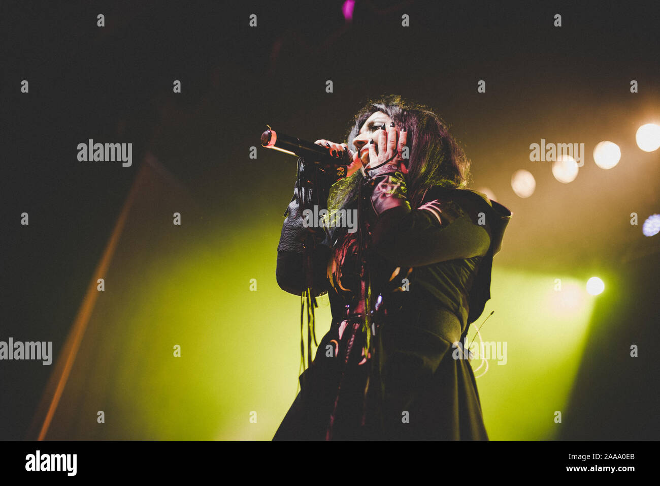 Lacuna coil live at o2 ritz Manchester november 2019 Stock Photo - Alamy