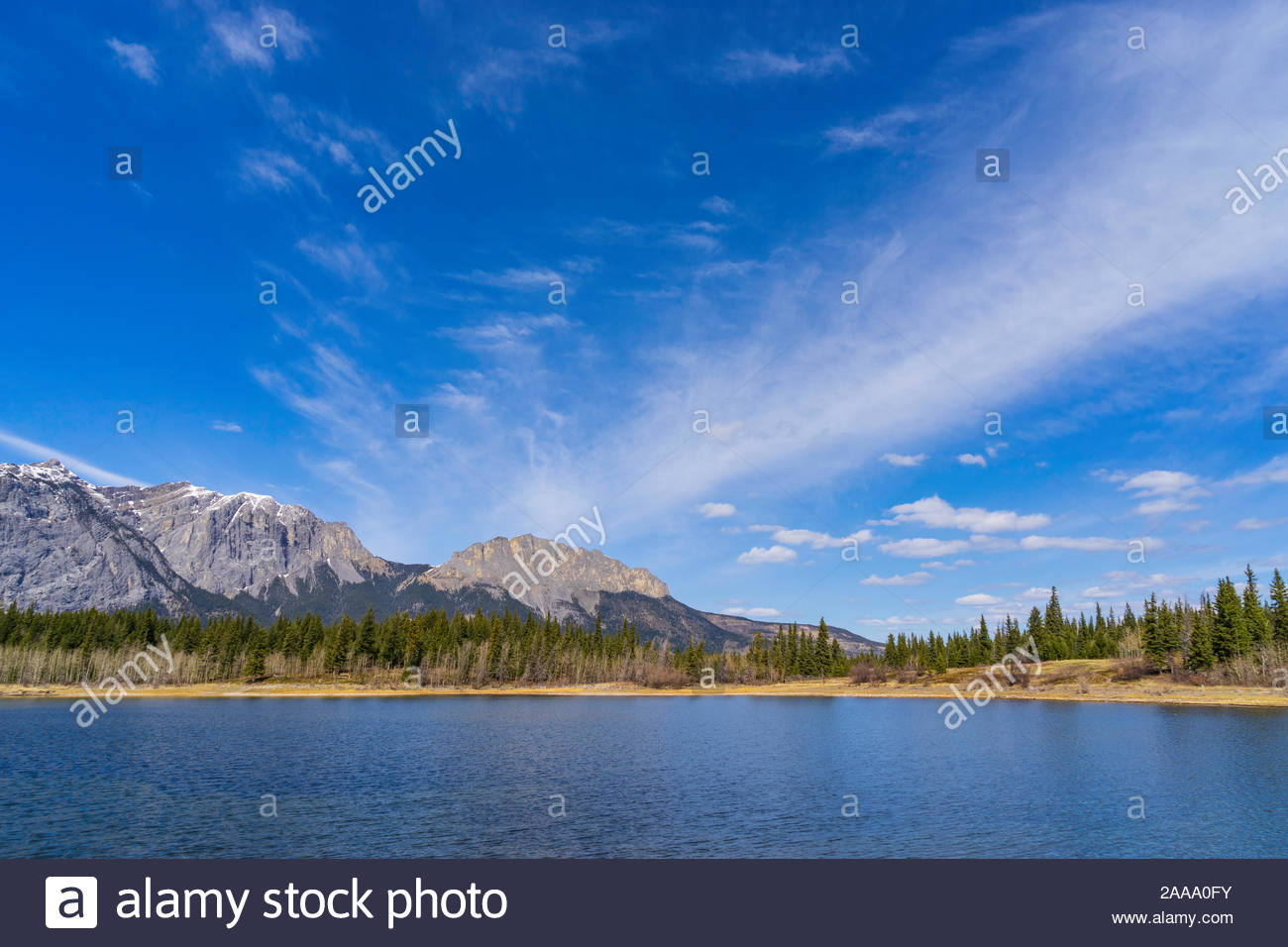 Mount Yamnuska High Resolution Stock Photography and Images - Alamy