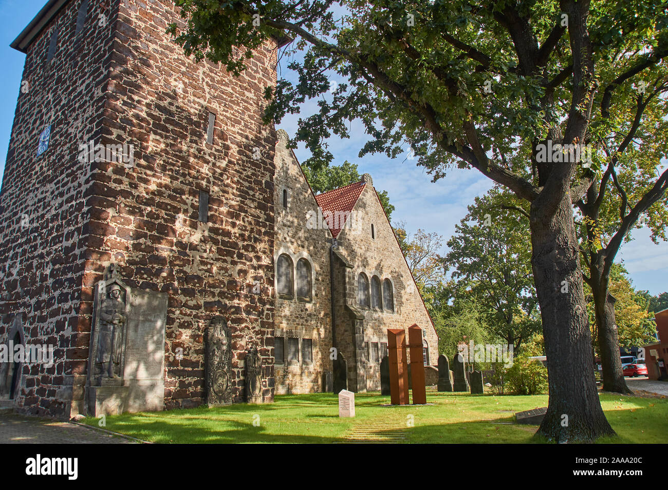 old gothic church Stock Photo - Alamy