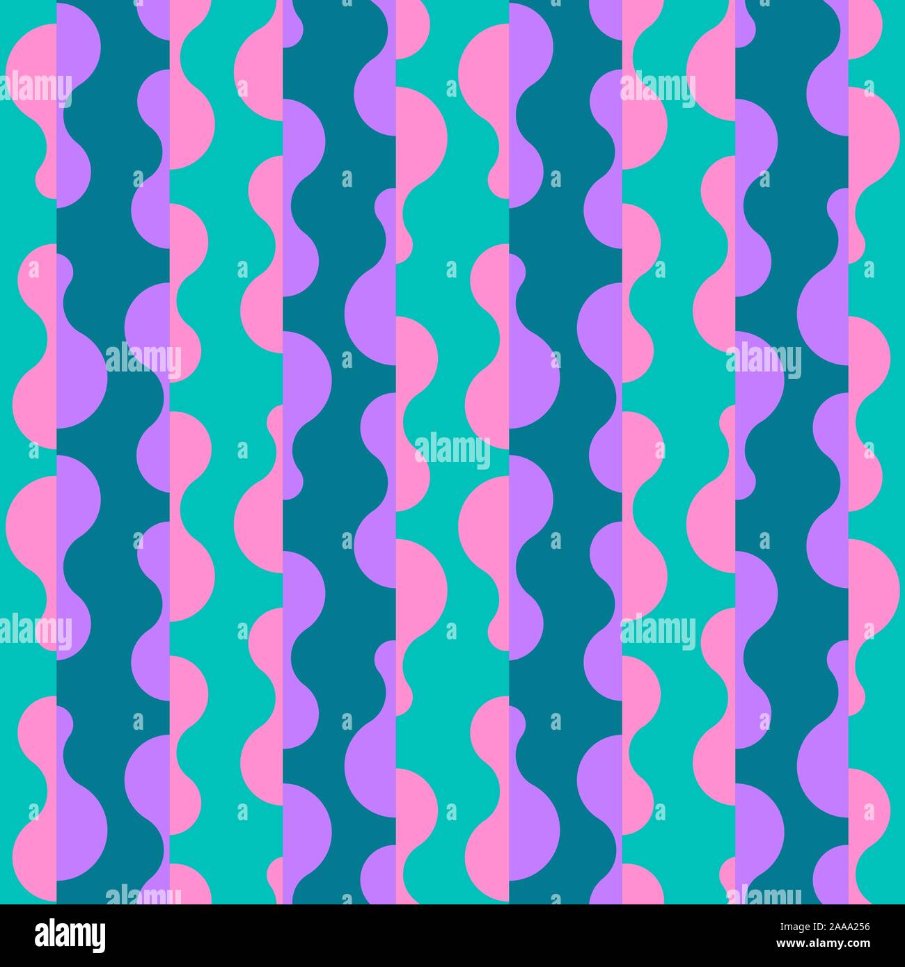 Abstract repeated drops. Flat, simple geometric design. Vector spotty ...