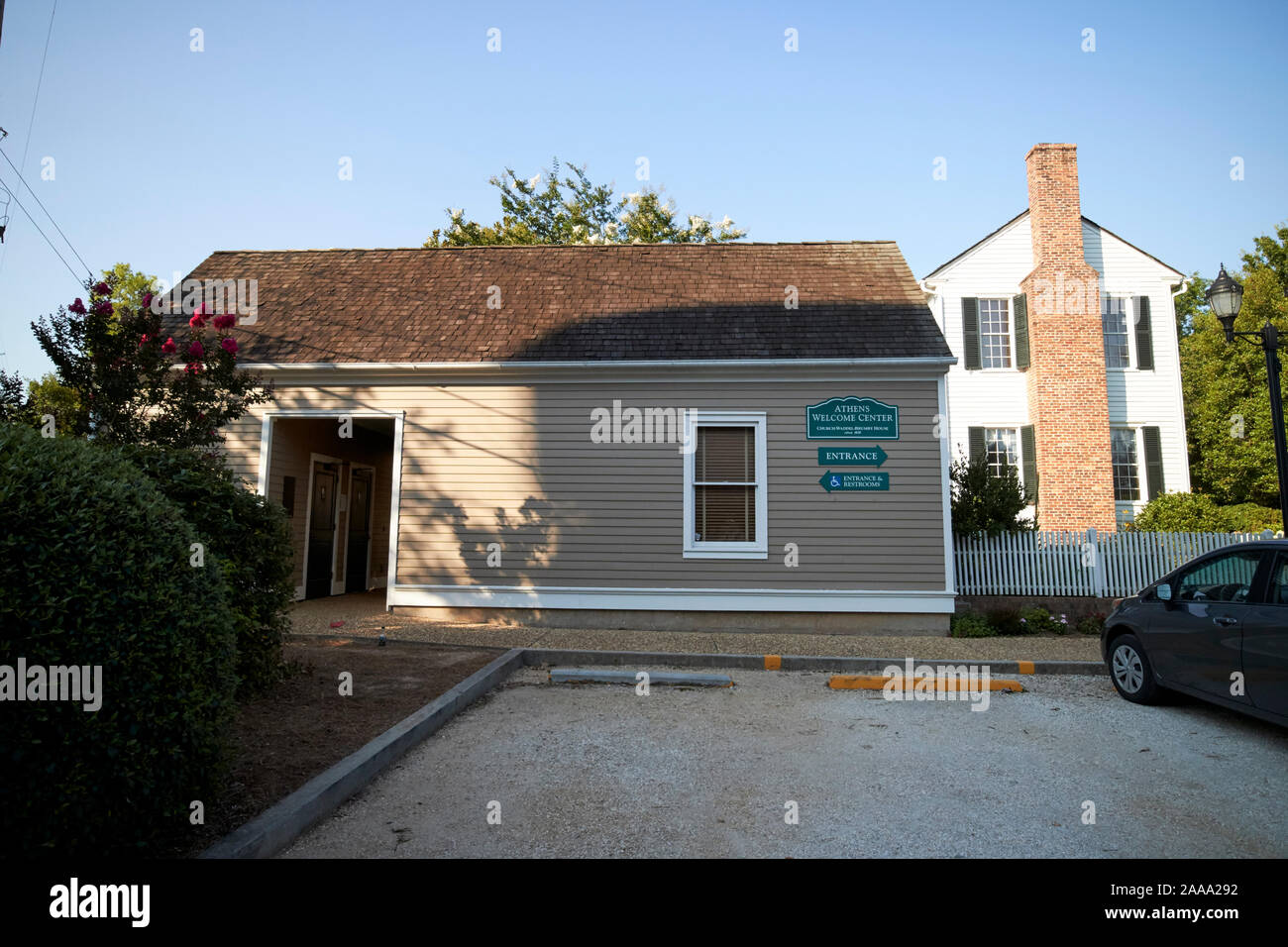 athens welcome center athens georgia usa Stock Photo - Alamy