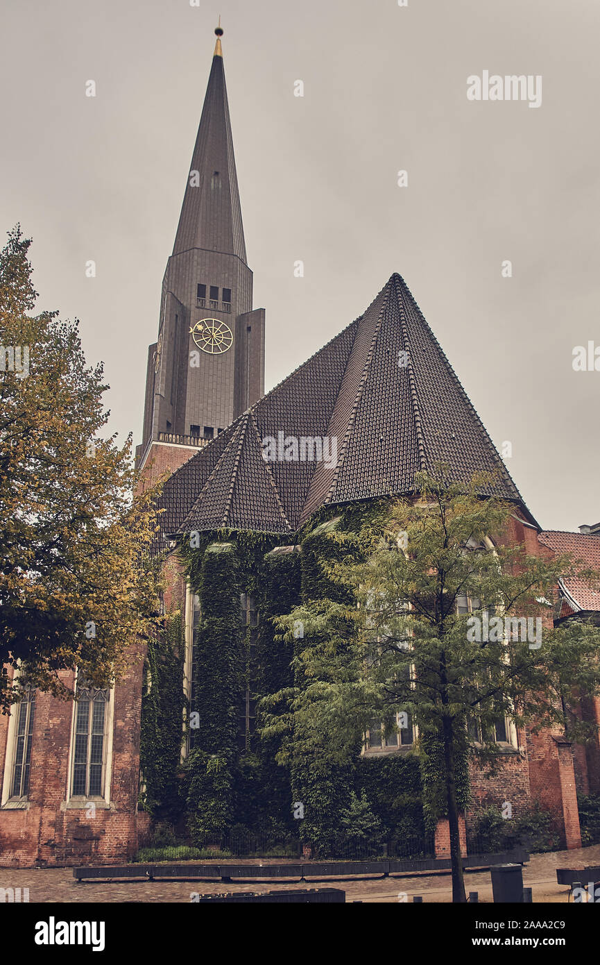 old gothic church Stock Photo - Alamy