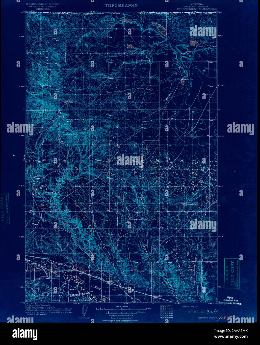 1913 montana map hi-res stock photography and images - Alamy