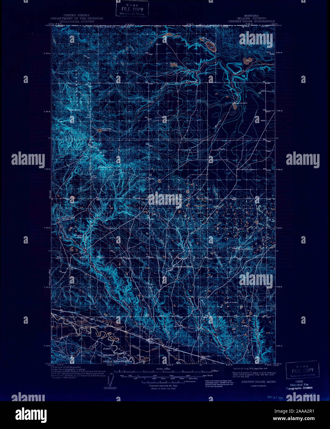 1913 montana map hi-res stock photography and images - Alamy