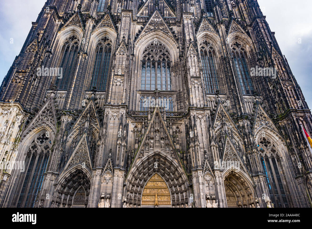 Cologne Cathedral. World Heritage - a Roman Catholic Gothic cathedral ...