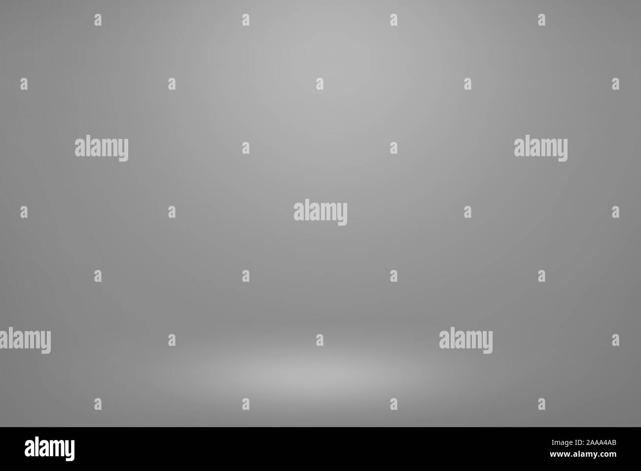 Grey gradient room background. Empty room light interior for your ...