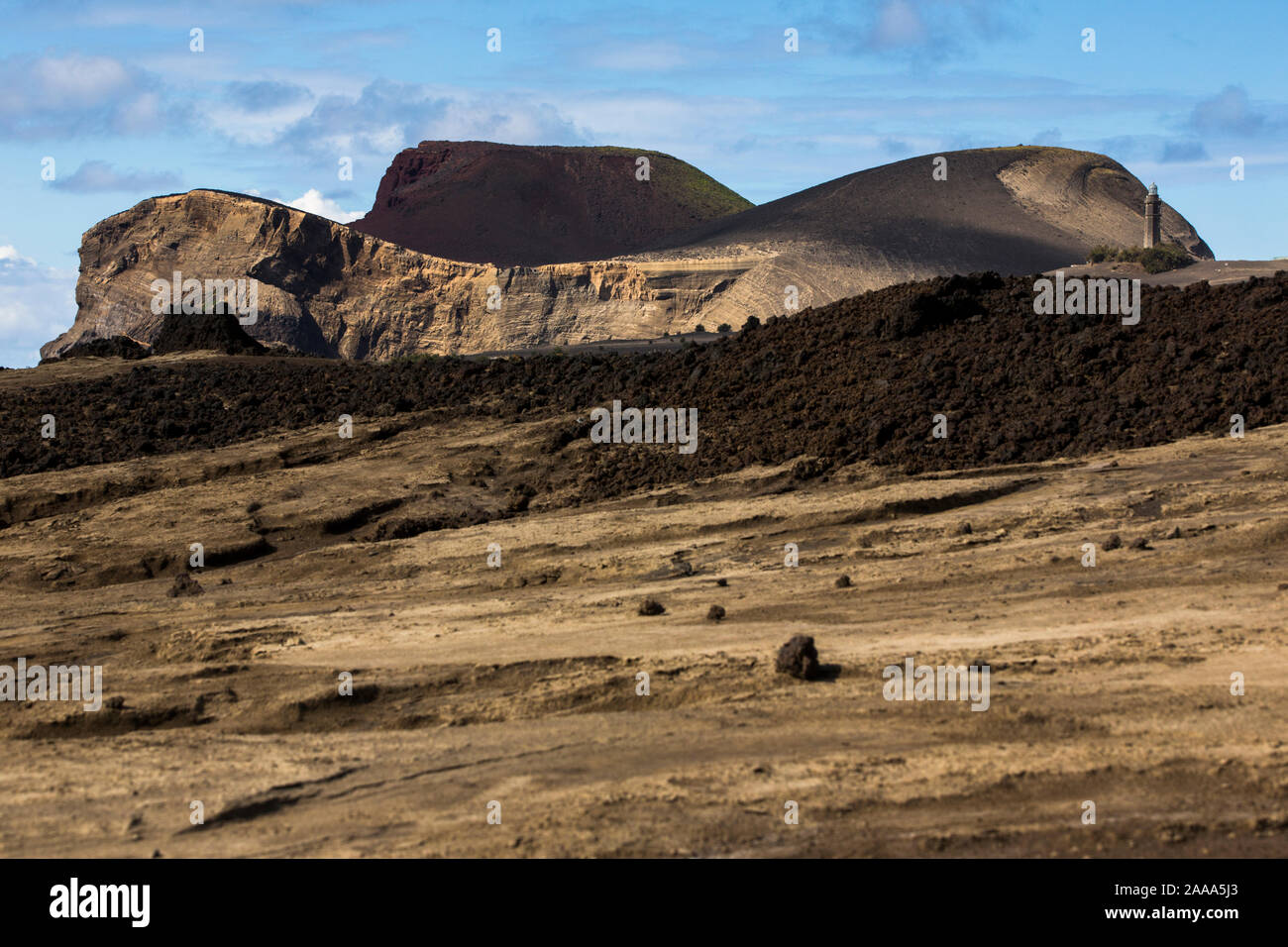 Capelinhos volcano. Faial, Azores, Portugal Stock Photo - Alamy