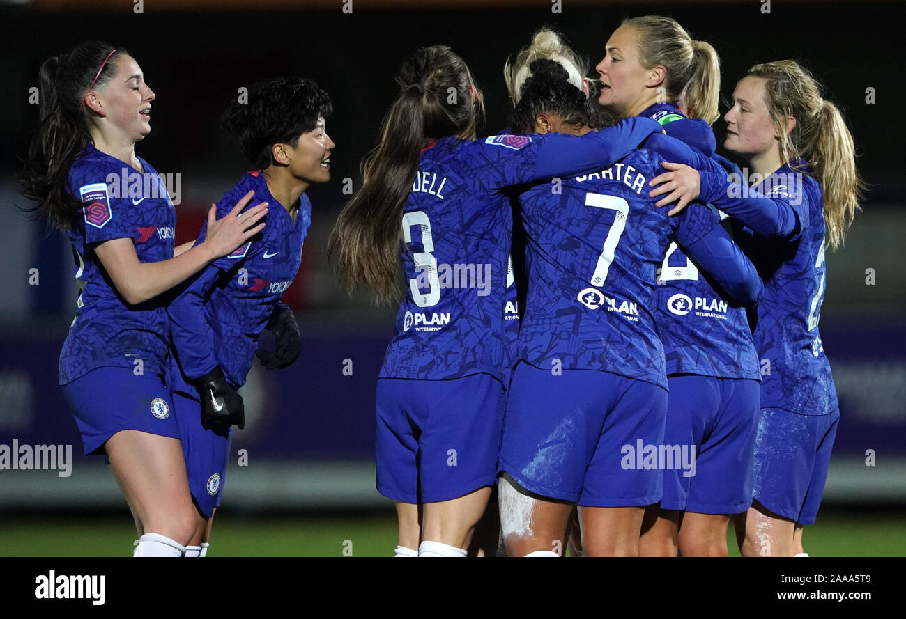 Group celebration half red football hi-res stock photography and images ...