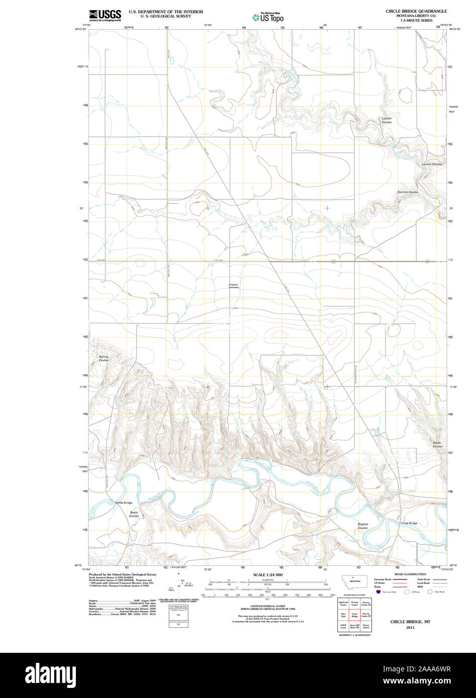 Map of circle montana hi-res stock photography and images - Alamy