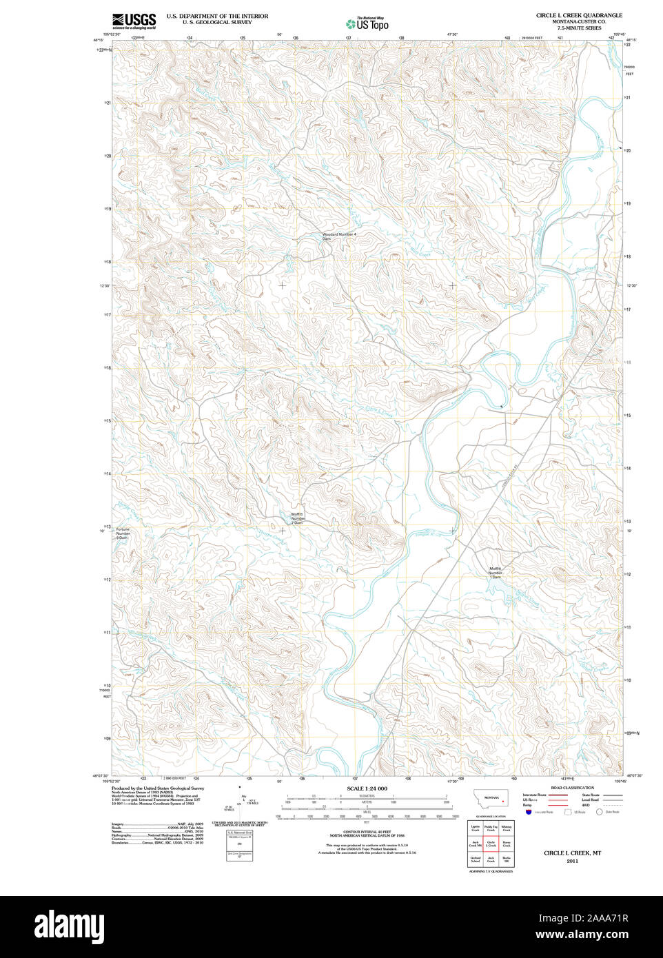 Map Of Circle Montana High Resolution Stock Photography and Images - Alamy