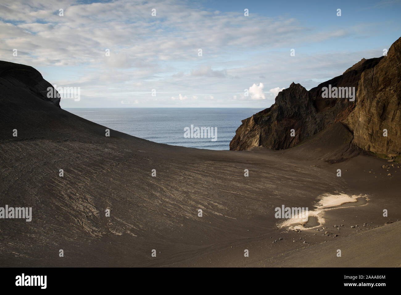Capelinhos volcano. Faial, Azores, Portugal Stock Photo - Alamy
