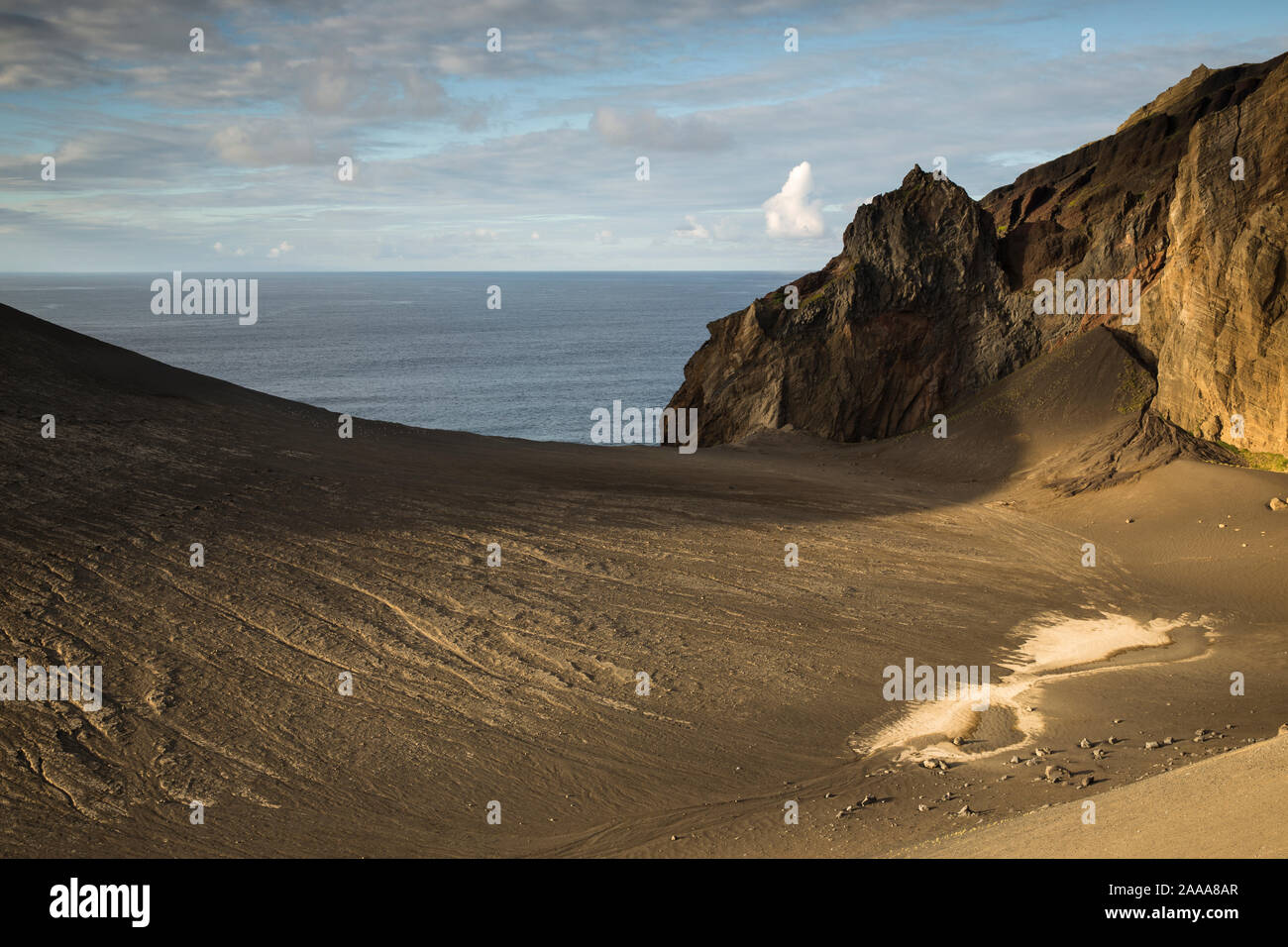 Capelinhos volcano. Faial, Azores, Portugal Stock Photo - Alamy