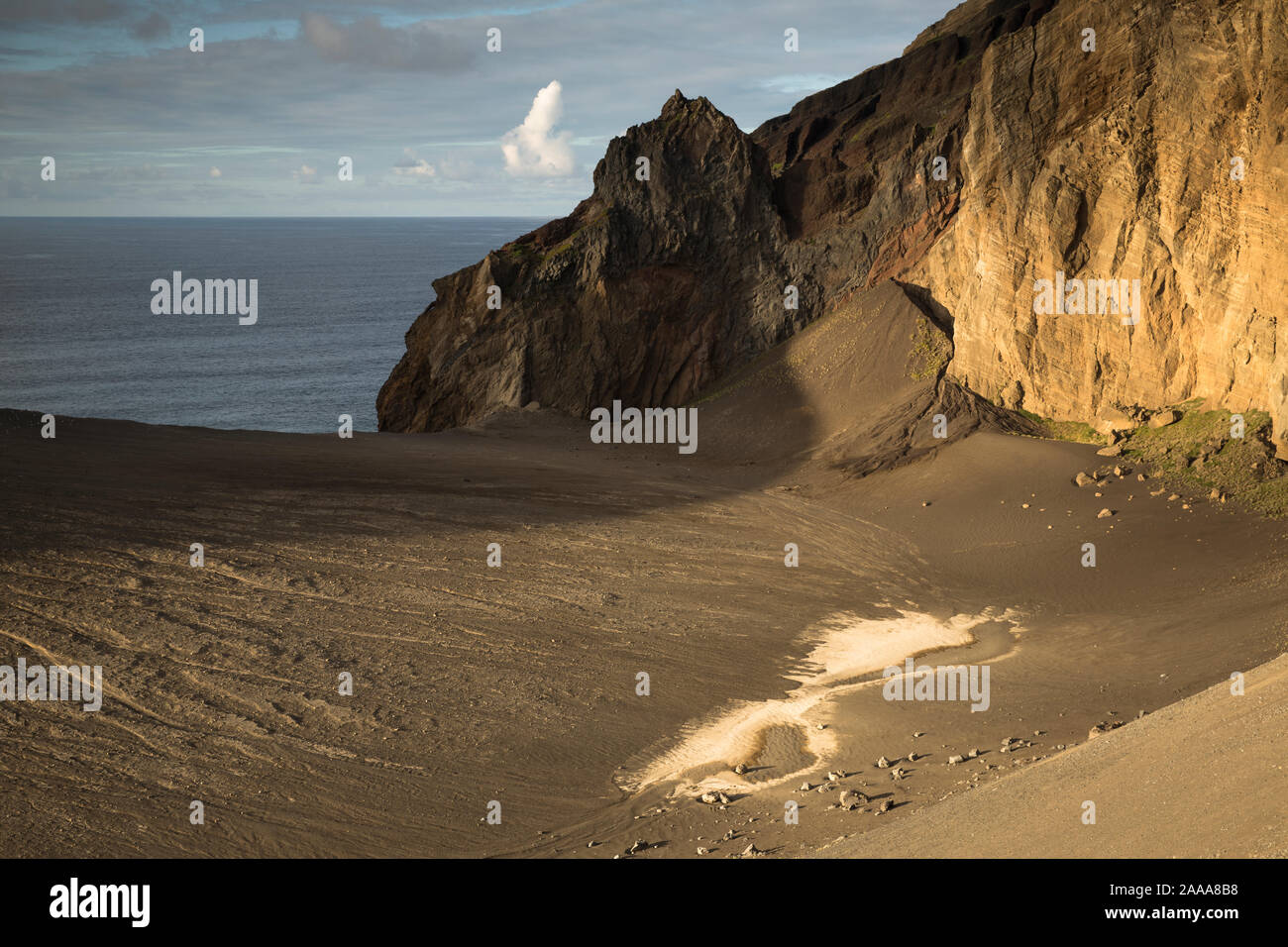 Capelinhos volcano. Faial, Azores, Portugal Stock Photo - Alamy