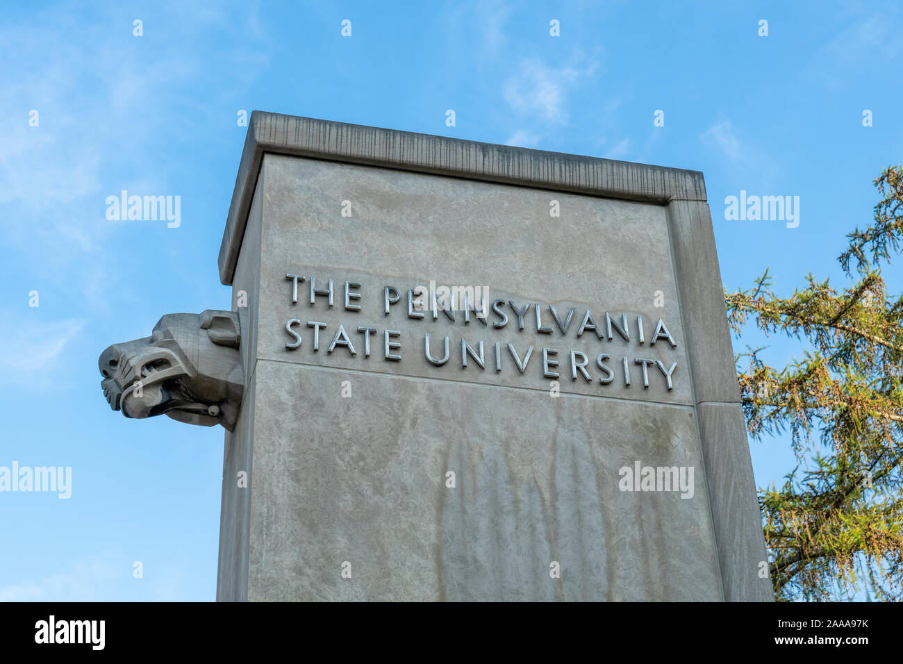 UNIVERSITY PARK, PA/USA - SEPTEMBER 28, 2019: on the campus of Penn ...