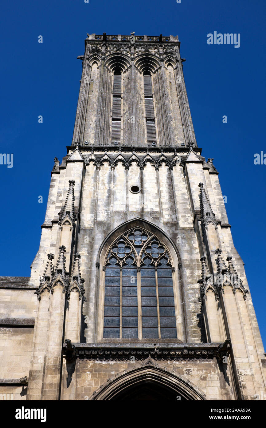 Church of Saint-Jean de Caen, Normandy, France Stock Photo - Alamy