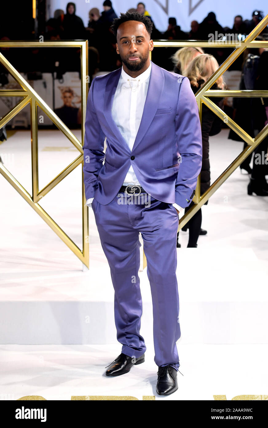 Shakka attending the Charlie's Angels UK Premiere at the Curzon Mayfair ...