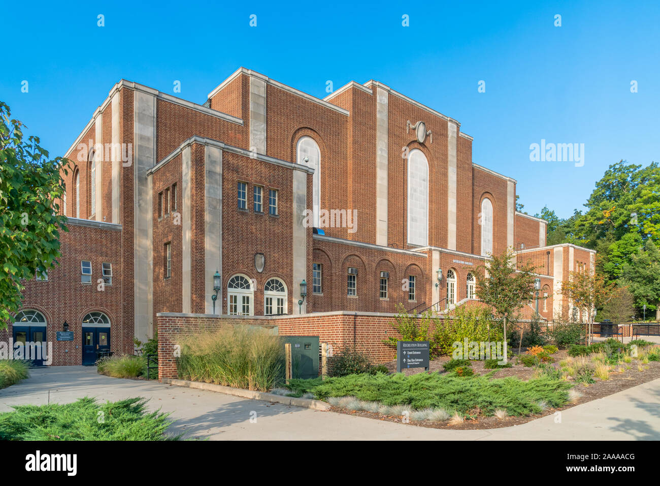 UNIVERSITY PARK, PA/USA - SEPTEMBER 28, 2019: Recreation Building on ...