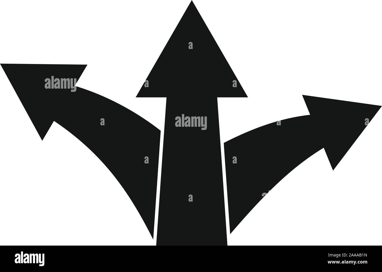 Target direction icon. Simple illustration of target direction vector ...
