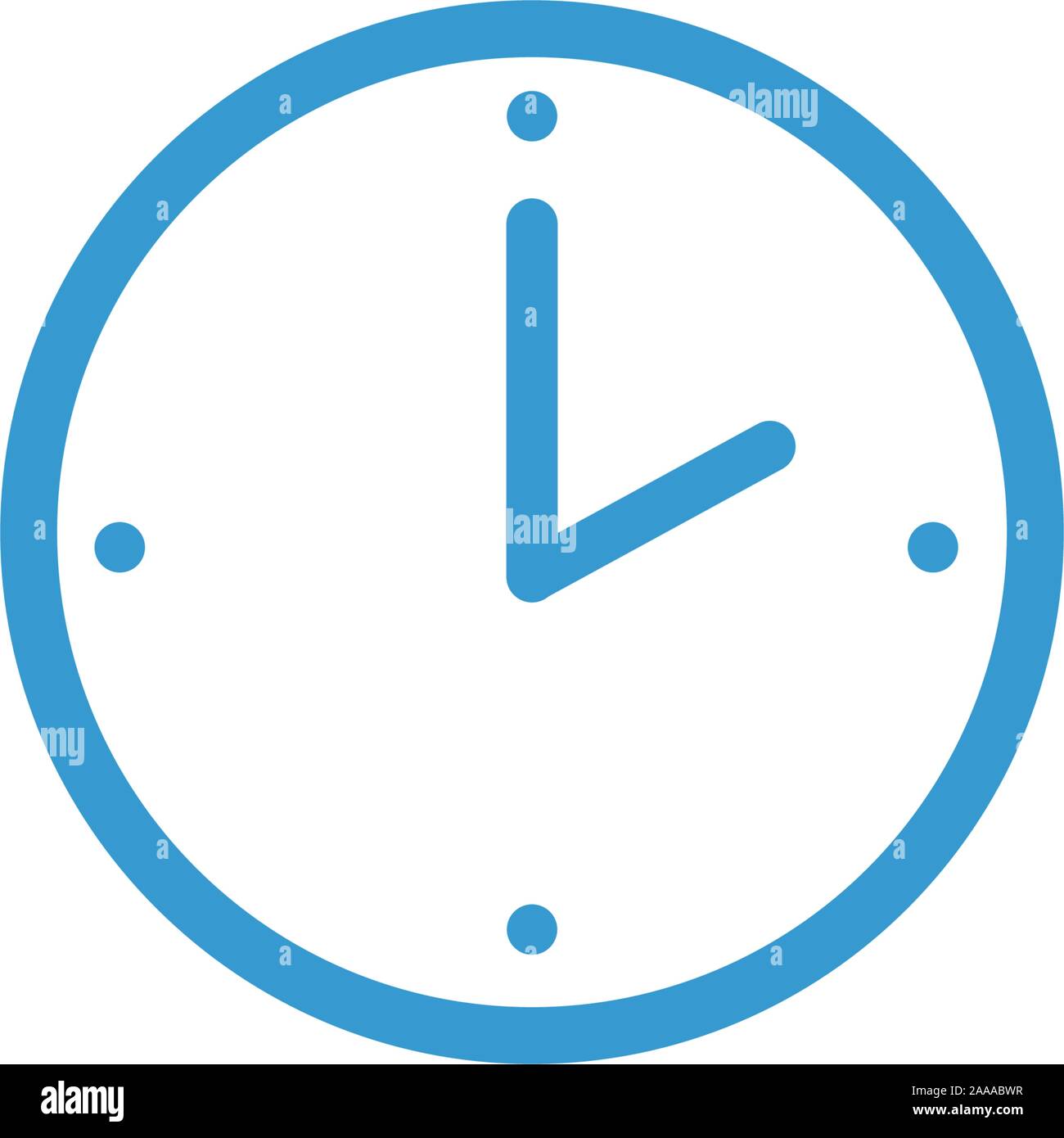 Time or clock icon. Stock Vector illustration isolated on white ...