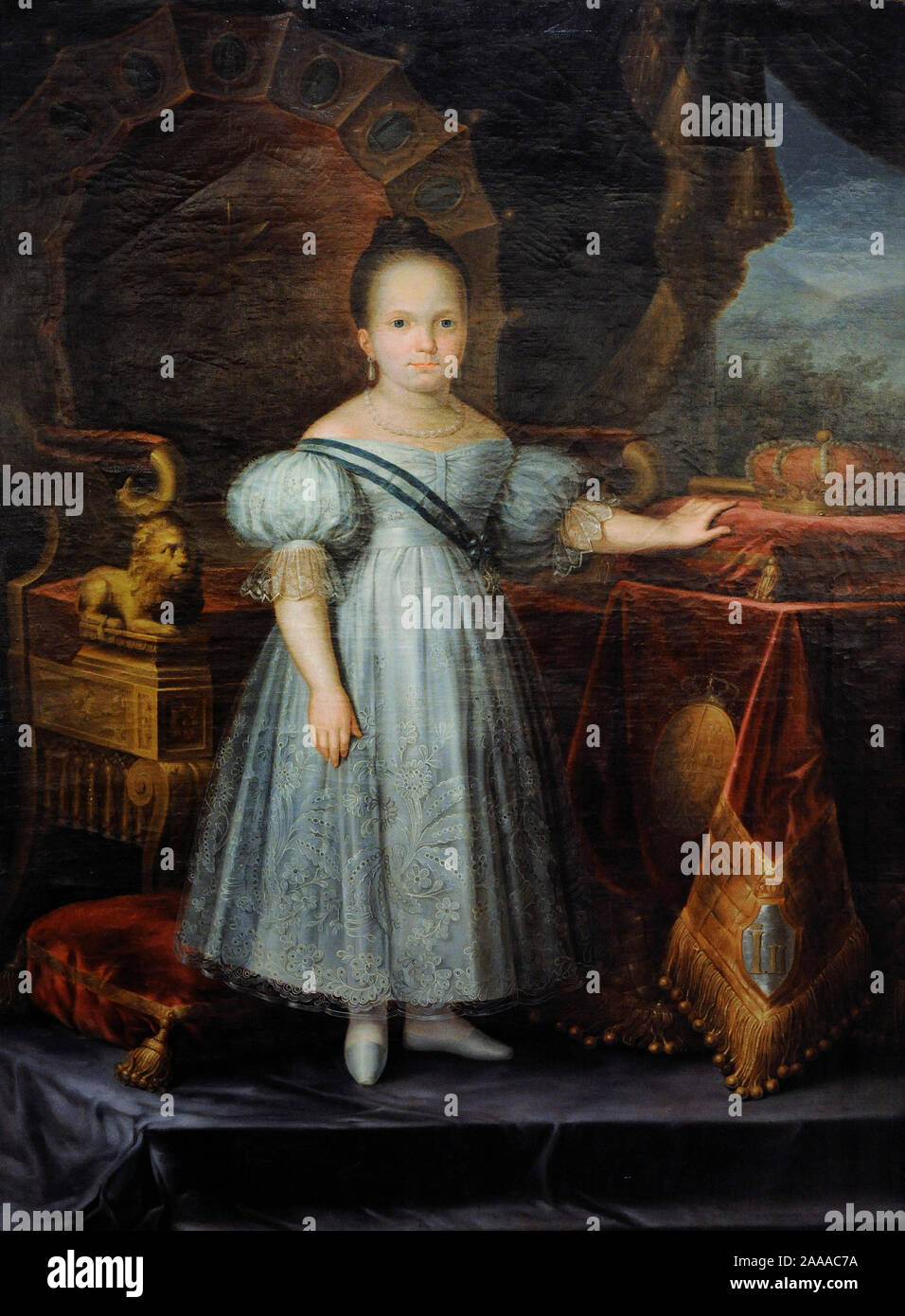 Isabella II (1830-1904). Queen of Spain. Isabella II as a Girl before ...