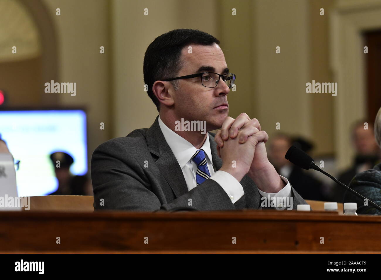 Washington, United States Of America. 19th Nov, 2019. Timothy Morrison ...