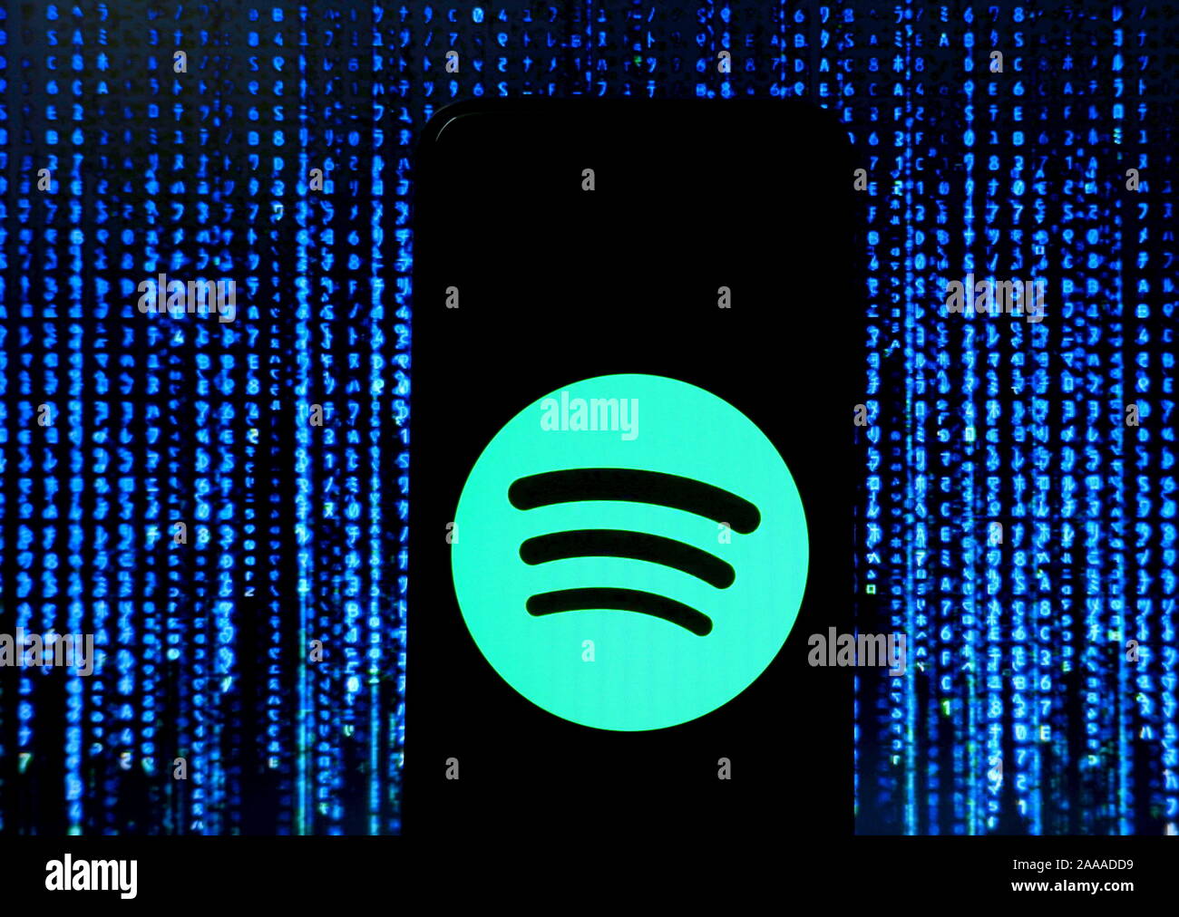 Spotify business sign logo music hi-res stock photography and images ...