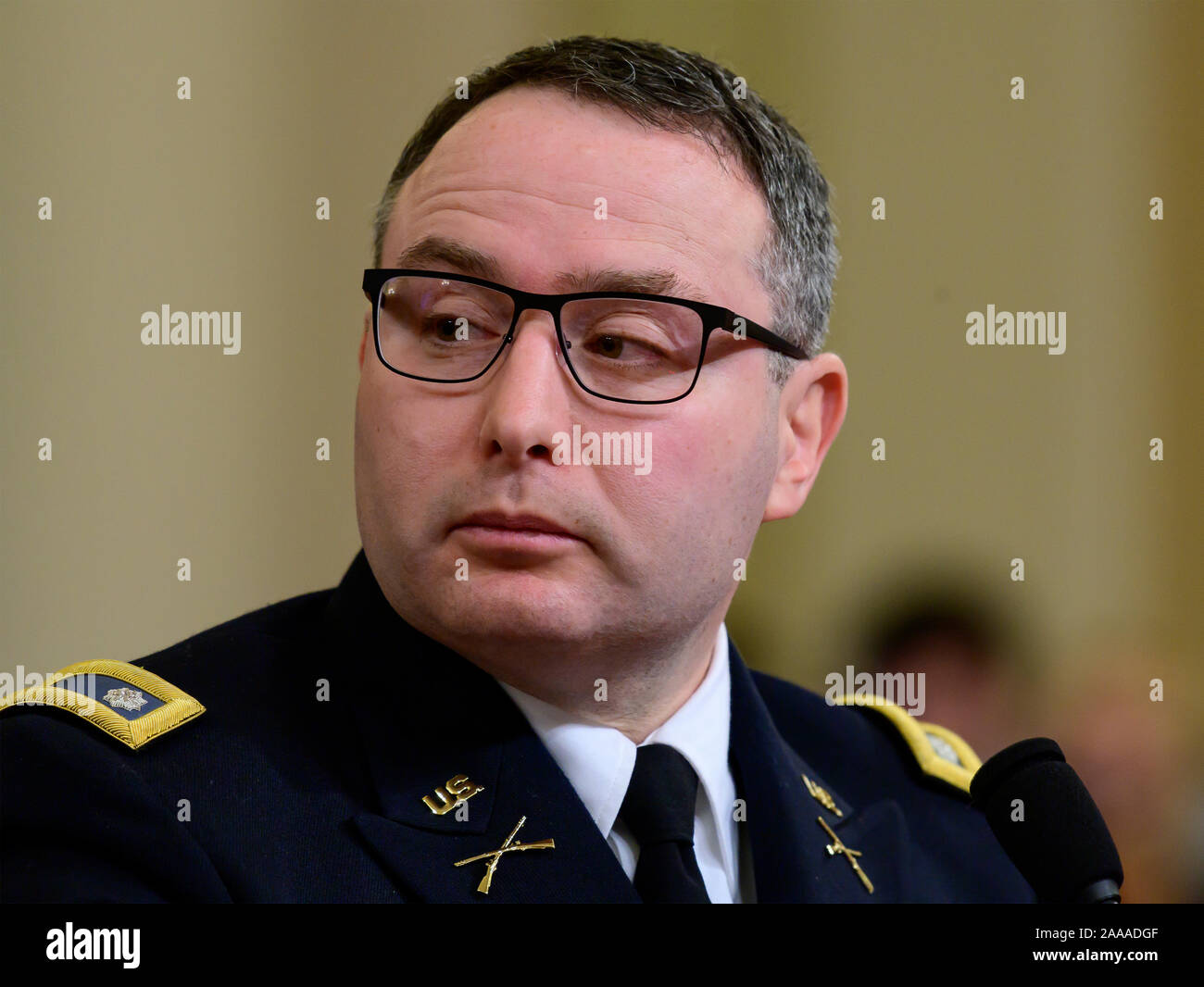 Lieutenant Colonel Alexander Vindman, Director for European Affairs ...